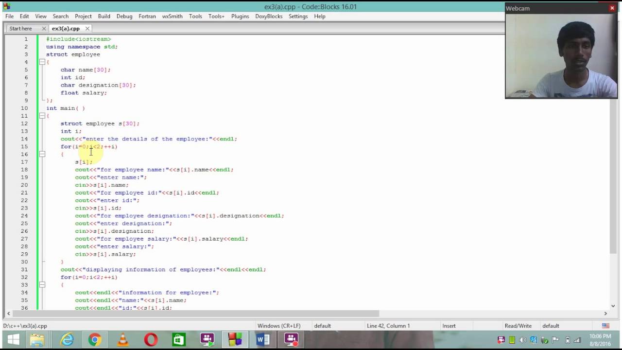 c++ex 3(a) - YouTube