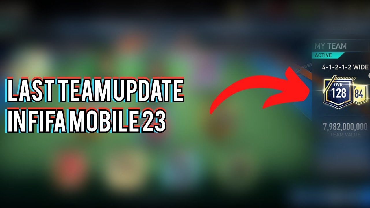 LAST UPGRADE ON MY FIFA MOBILE 23 TEAM !! - YouTube