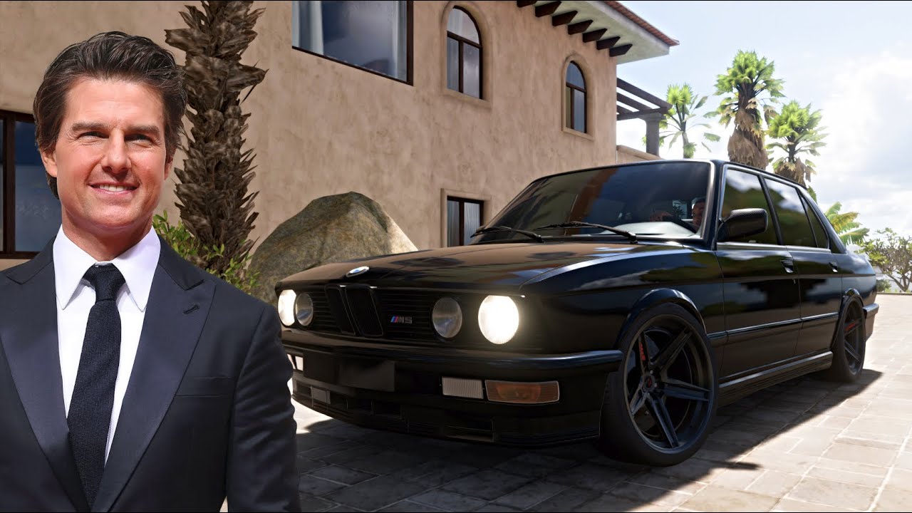 Tom Cruise's BMW M5 E28 In Forza Horizon 5 | Thrustmaster TS-PC Racer ...