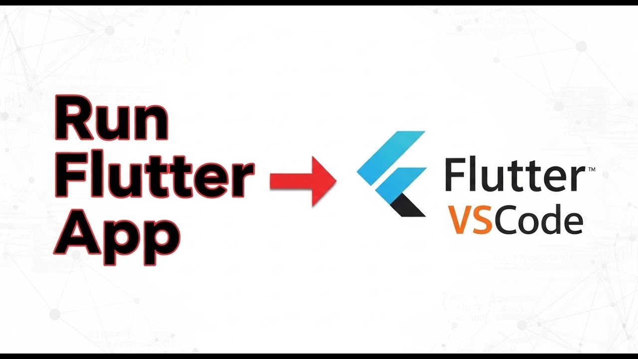 How To Run Flutter App In Visual Studio Code ! (Full Tutorial) - YouTube