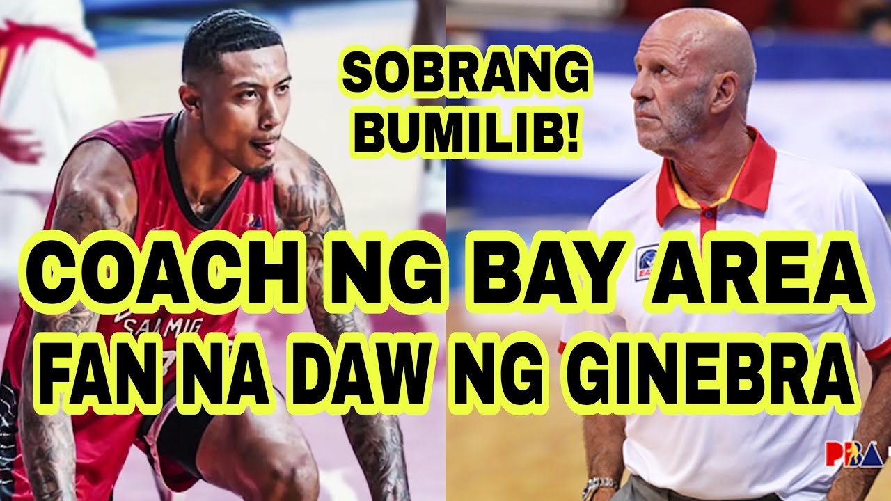 PBA UPDATES | COACH NG BAY AREA FAN NA DAW NG GINEBRA - YouTube