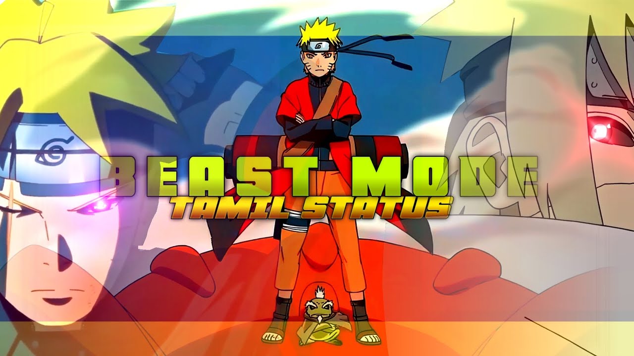 Boruto / Naruto / Minato || tamil status || Beast mode || [CAPCUT/AMV ...