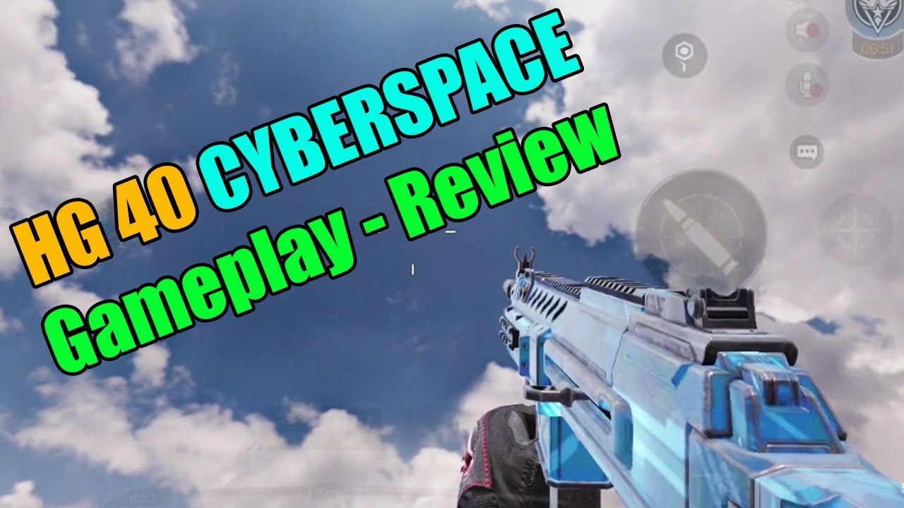 HG 40 Cyberspace Gameplay Review Call of Duty Mobile - YouTube