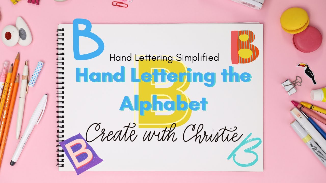 Hand lettering Alphabet Tutorial for Beginners: Letter B - YouTube