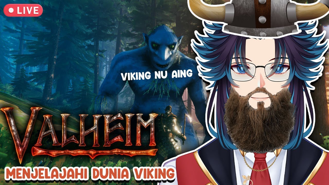 【Valheim #1】 Menjelajahi Dunia Viking 【VTuber Indonesia】 - YouTube