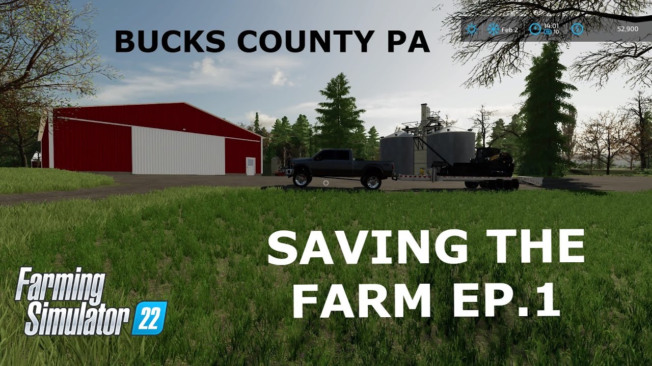 Farm Rescue Series Ep.1 | Bucks County PA. FS22 - YouTube