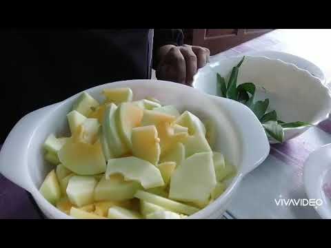 Betik muda masak bening (masak manis)by kak Yong - YouTube