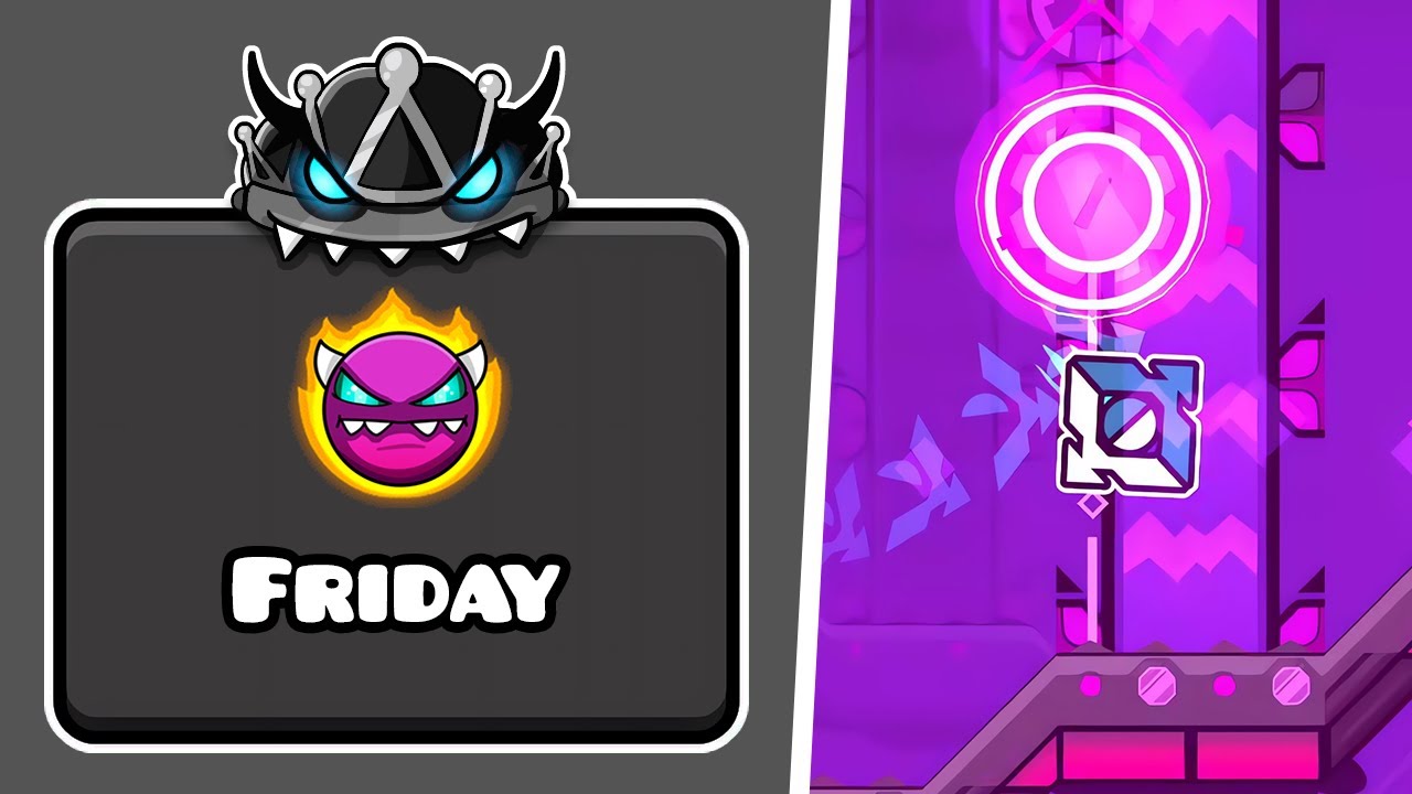 WEEKLY DEMON #217: "Friday" (MEDIUM DEMON) by Endevvor | Geometry Dash ...