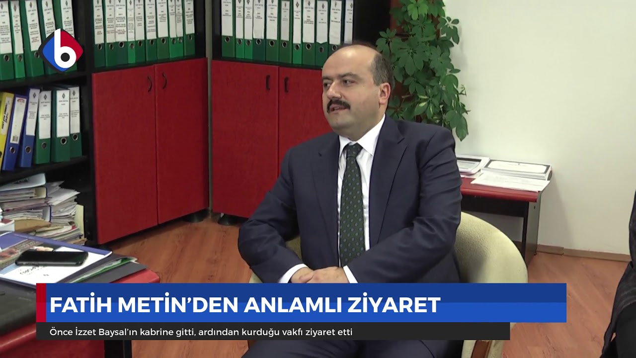 Fatih Metin'den anlamlı ziyaret - YouTube