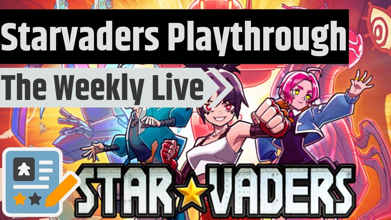 Let's Play Starvaders! - The Weekly Live - YouTube