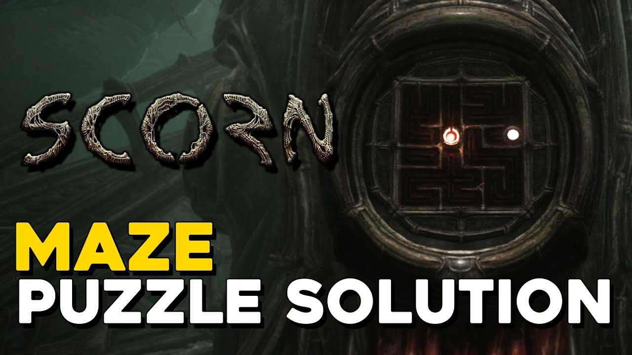 Scorn Maze Puzzle Solution - YouTube