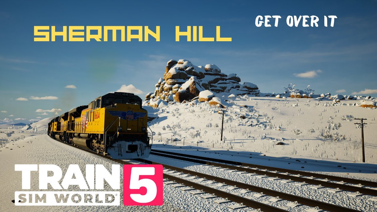Train sim world 5. Sherman Hill. Get over it. SD70ACe - YouTube
