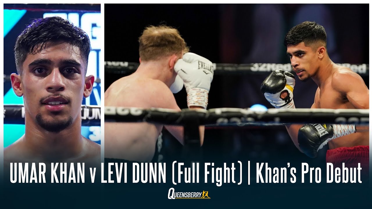 UMAR KHAN v LEVI DUNN (Full Fight) | Pro Debut for National Amateur ...