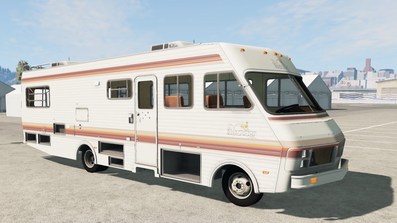 BeamNG.drive - Fleetwood Bounder 31ft RV 1986 - Car Show Test Drive ...