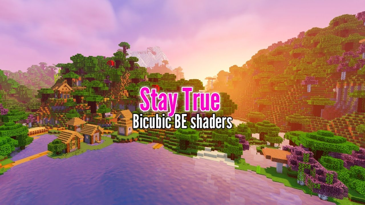 🌿Stay True Pack para Bicubic Shaders Aesthetic Texture Minecraft ...