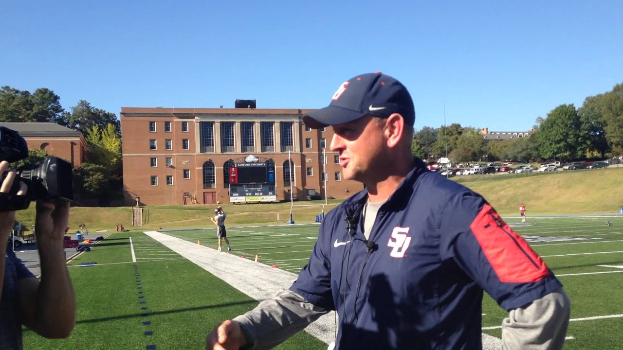 Samford head coach Chris Hatcher with media, Oct. 14, 2013 - YouTube