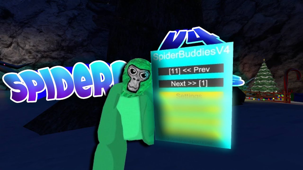 This Mod Menu has TOO Many SPAMMERS! | SpiderBuddies V4 | Gorilla Tag ...