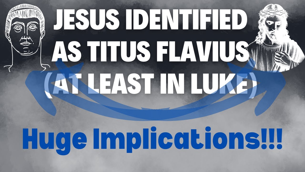 An Absolutely muse see video!! Joseph Atwill vindicated! Titus is Jesus ...