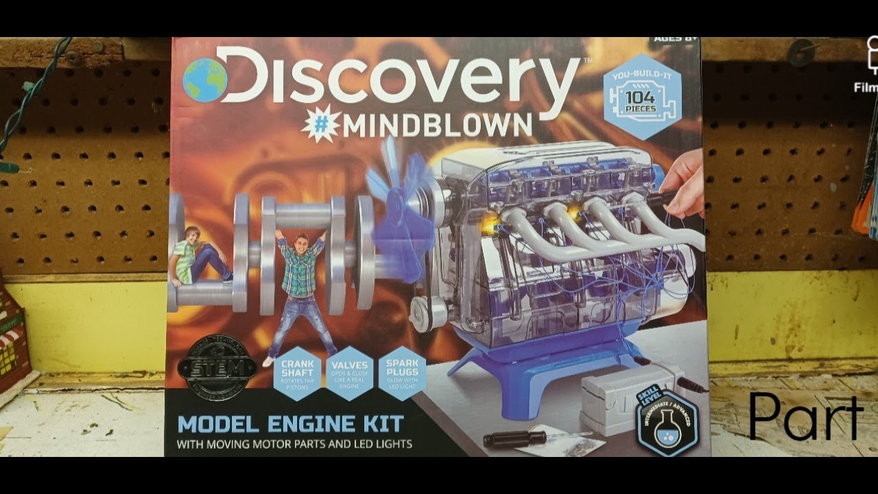 BUILDING AN INLINE 4 MODEL ENGINE (PART 1) - YouTube