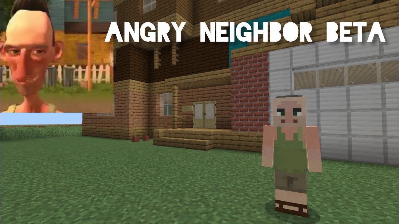 Beta Angry Neighbor en Minecraft - Antocraft - YouTube