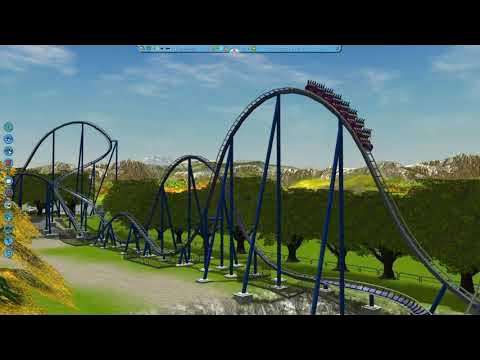Hyper Jack! B&M Hyper Roller Coaster!! [RCT3] - YouTube