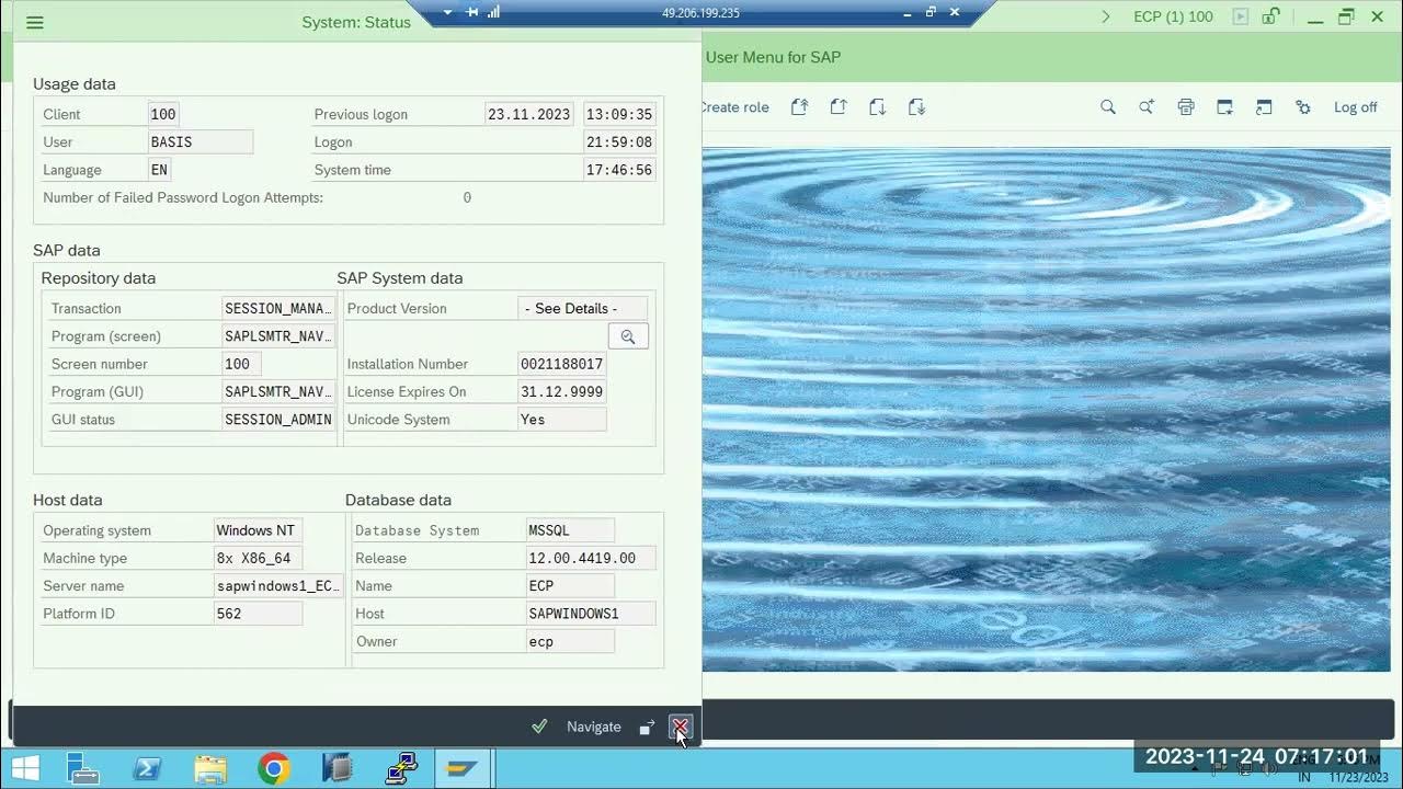 SAP SPS UPGRADE - PRE STEPS & SUM STARTING - YouTube