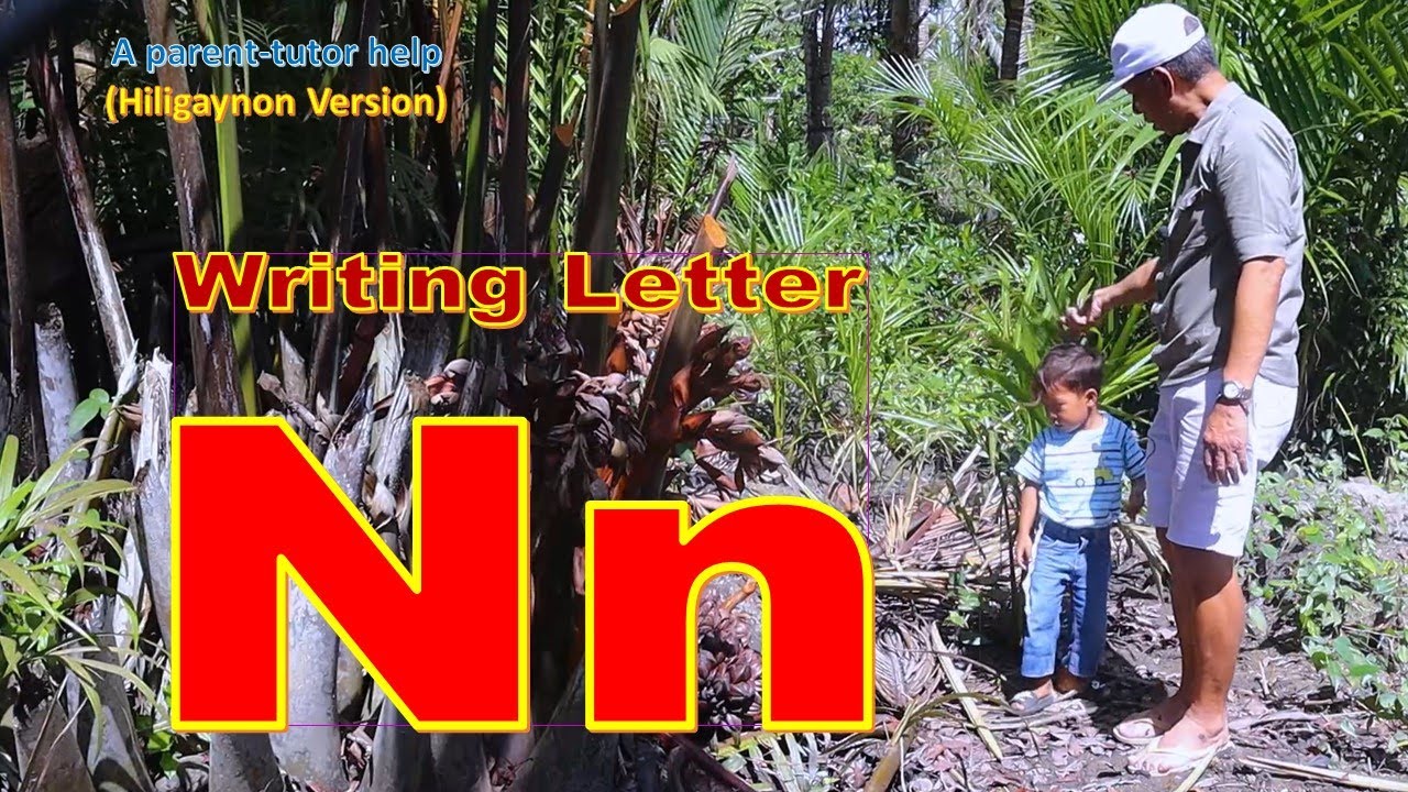 HOW TO WRITE LETTER N | PRESCHOOLERS | PARENT-TUTOR HELP | TEACHING ...