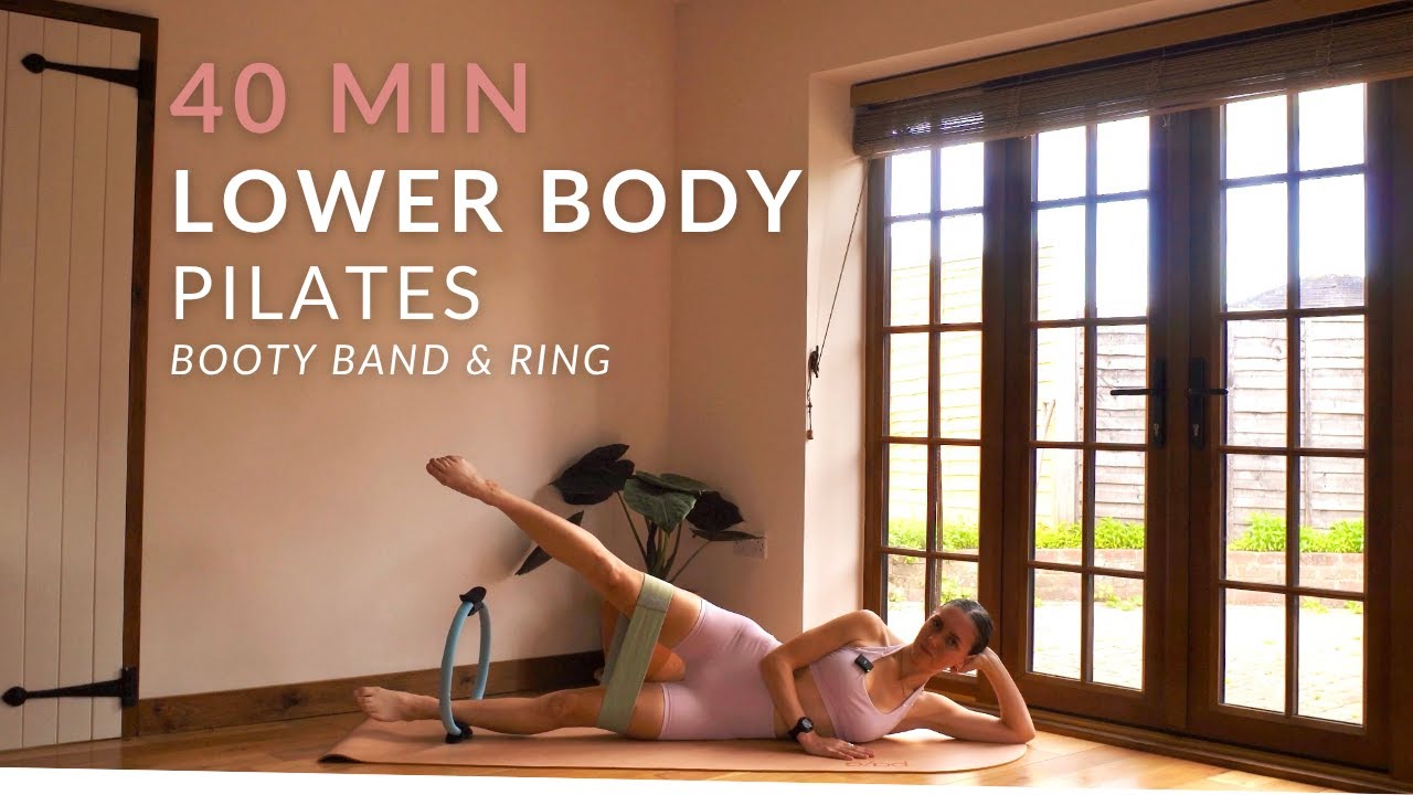 40 MIN LOWER BODY PILATES | Intense Pilates Programme Workout 13 ...