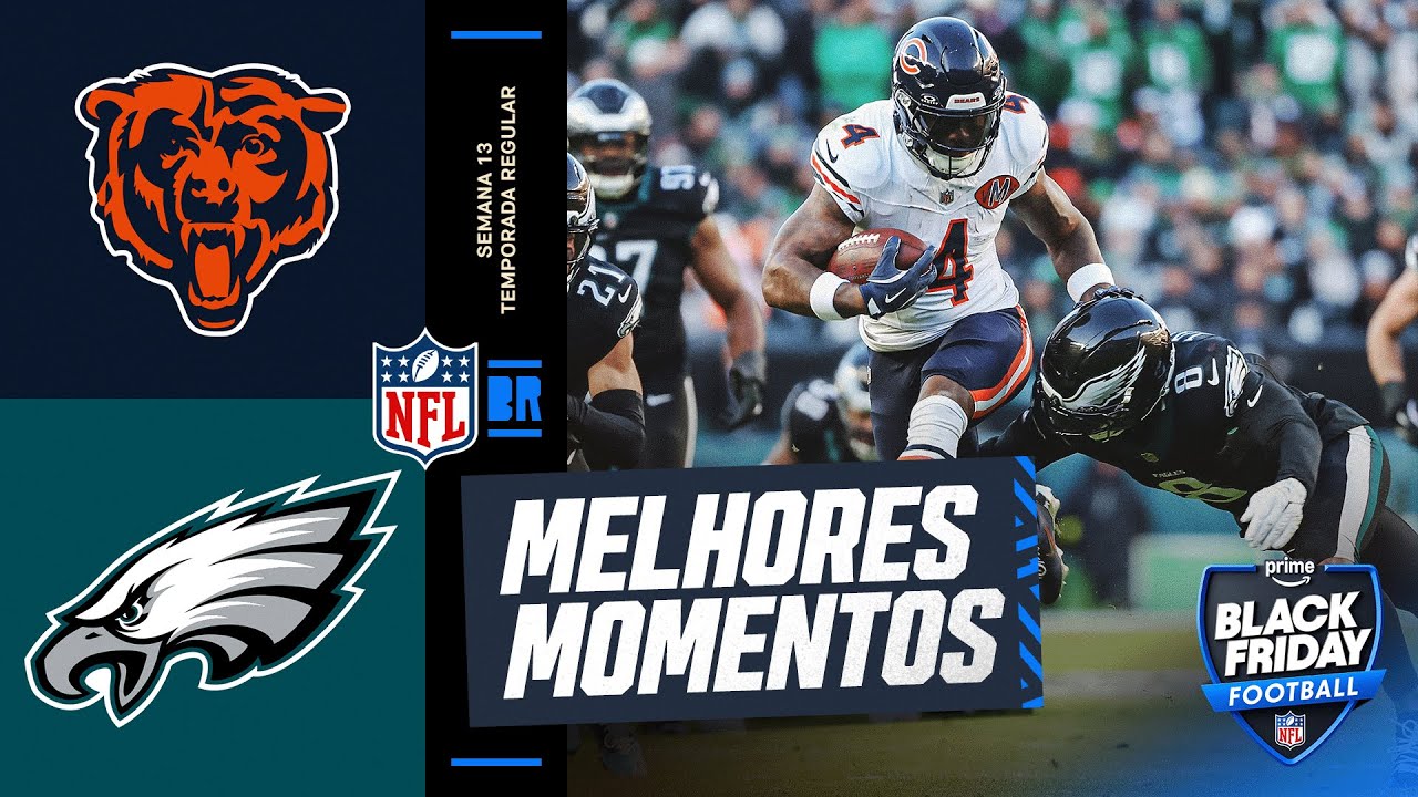SEMANA 13 | Chicago Bears vs Philadelphia Eagles | Black Friday Game ...