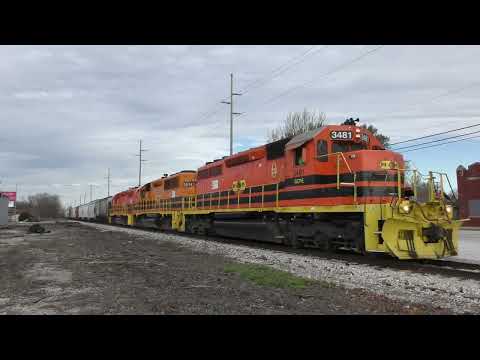 TPW HLX with the RCPE 3481 east at Kentland. - YouTube
