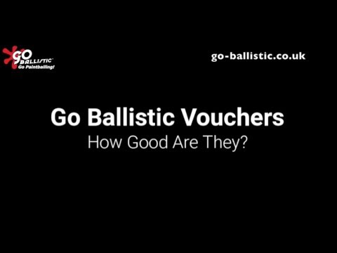 Go Ballistic Paintball Vouchers - YouTube