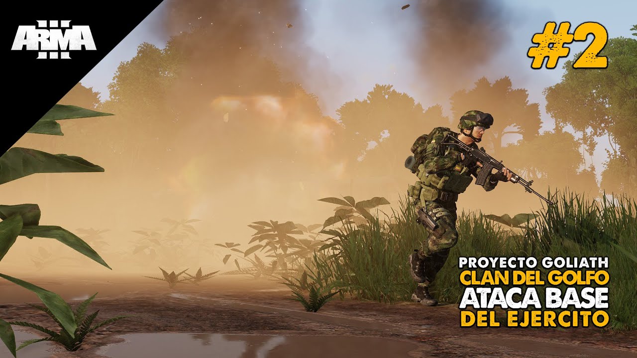 ARMA 3 • CLAN del GOLFO ataca base del Ejercito | Proyecto Goliath ...