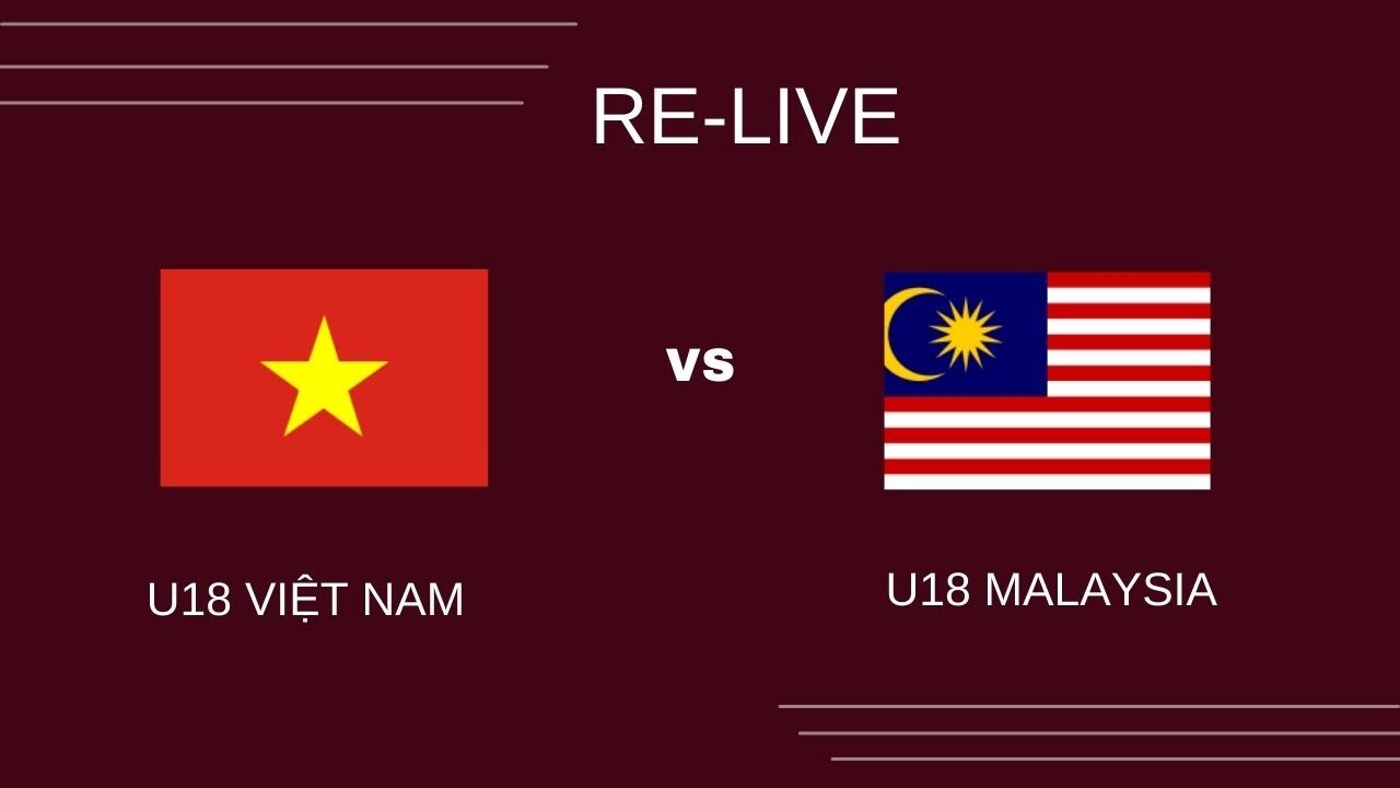 TRỰC TIẾP | U18 VIỆT NAM - U 18 MALAYSIA | U18 ĐÔNG NAM Á | RỒNG VÀNG THỂ HIỆN BẢN LĨNH - YouTube