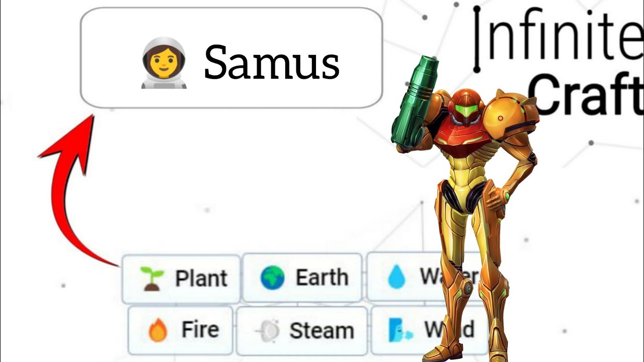 How to make Samus in infinite craft | infinity craft - YouTube