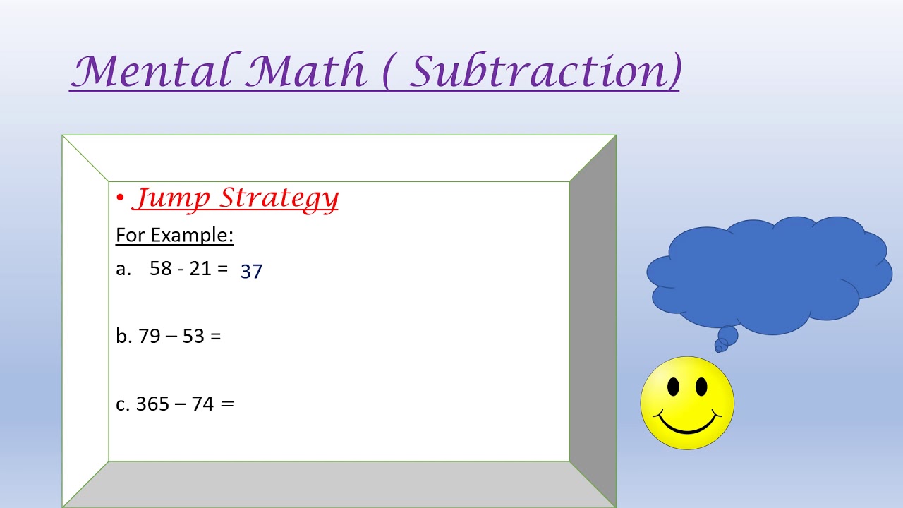 CLASS 5 MATHS SUBTRACTION SESSION 2 - YouTube