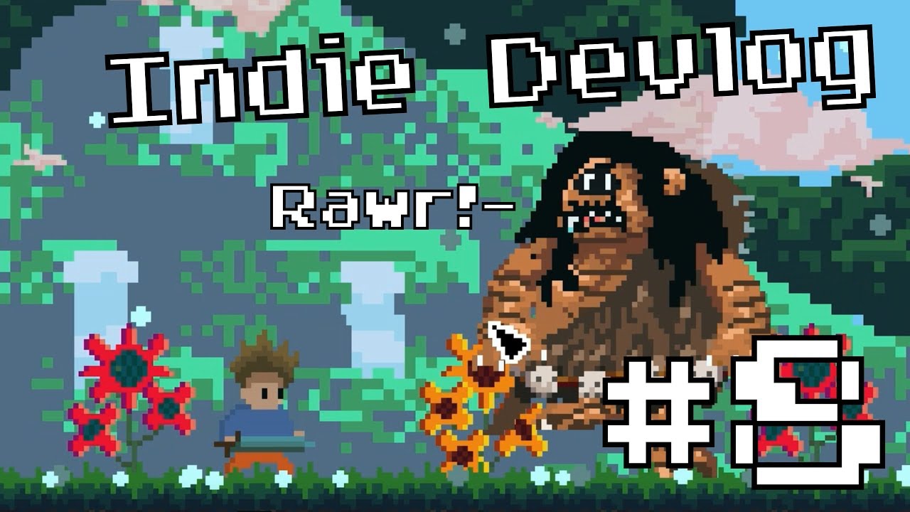 INDIE GAME-DEVLOG #8 - Cyclops Boss! - YouTube