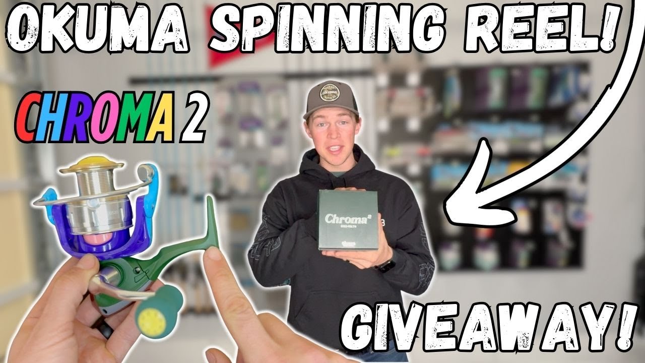 New LIMITED EDITION Okuma Fishing Reel Unboxing! CHROMA 2! (FREE GIVEAWAY!) - YouTube