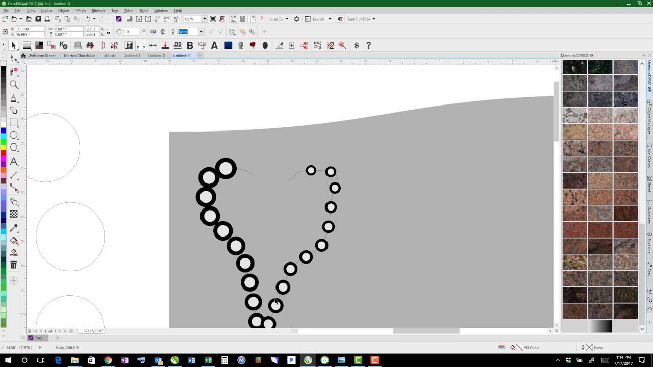 Blend and Fit Blend to Path - YouTube