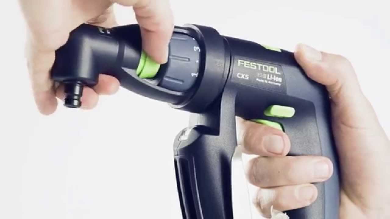 Festool: De compacte schroefmachines CXS & TXS - YouTube