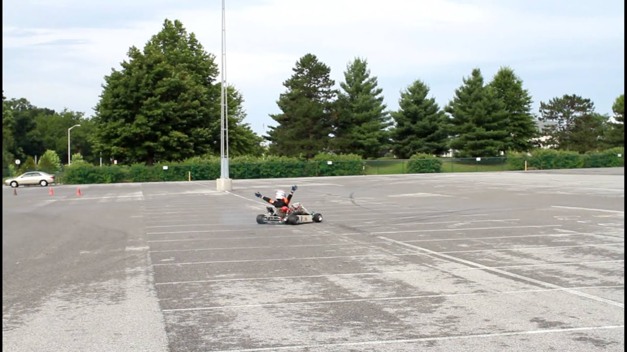 Virginia Tech Formula SAE kart fun - YouTube