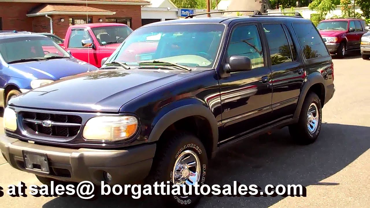 1999 Ford Explorer XLS V6 4WD - www.borgattiautosales.com - YouTube