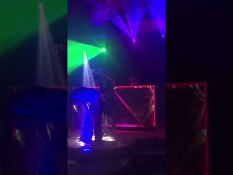 Isabella belly dancing at univibe festival on the main stage .