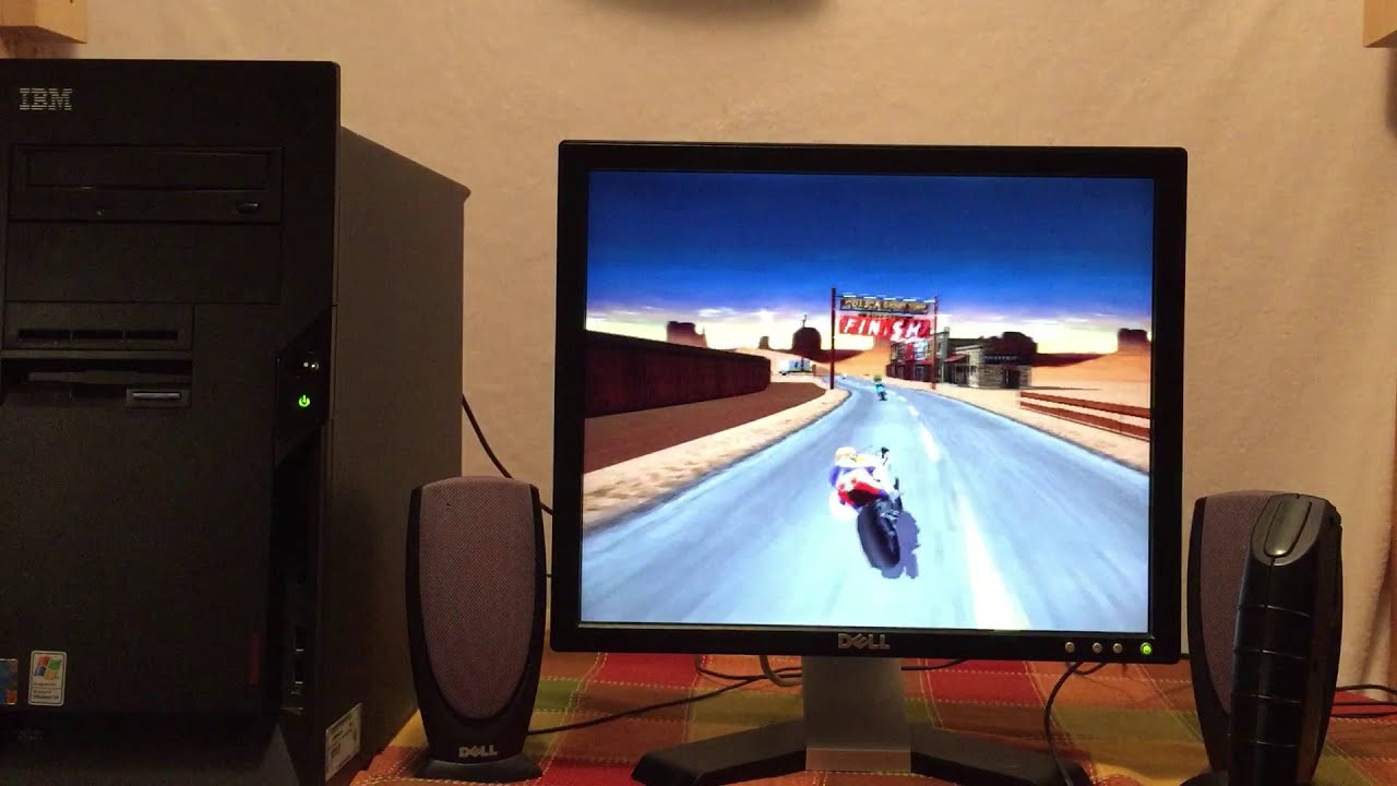 Windows 98SE DOS gaming computer - YouTube