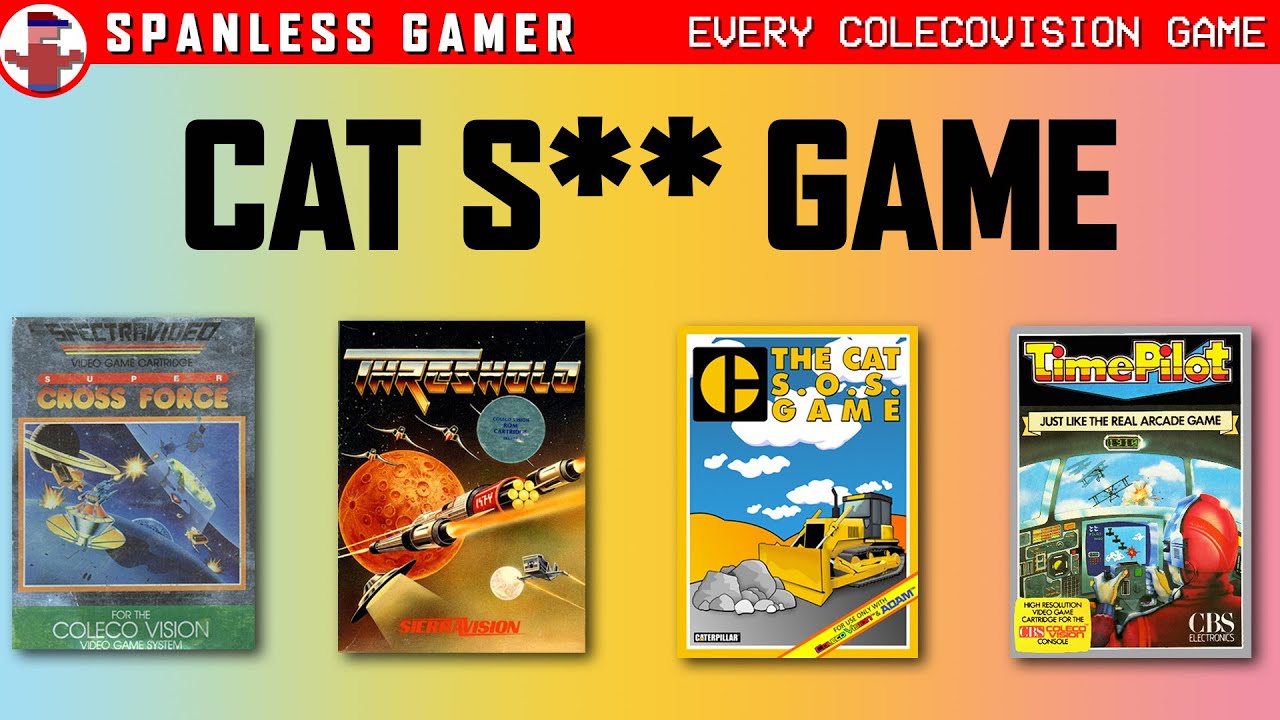 CAT SOS, Super Crossforce, Time Pilot, and Threshold on the ...