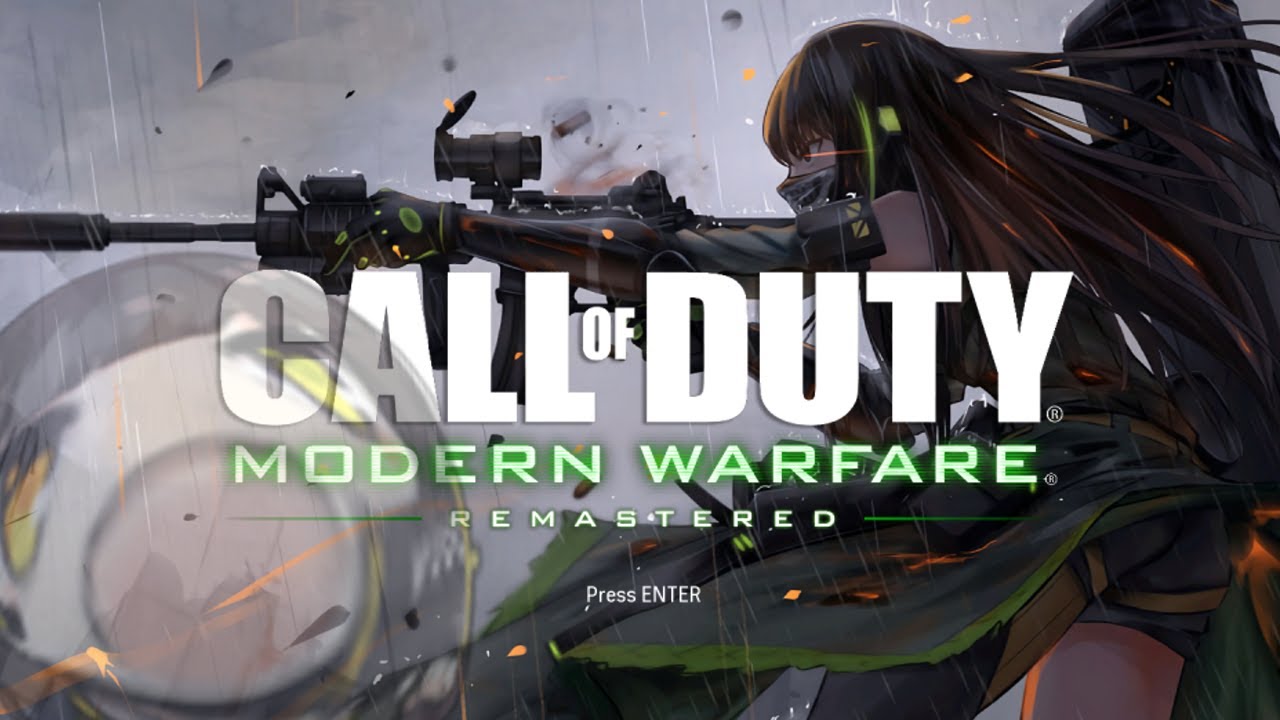 CALL OF DUTY WAIFU WARFARE (GFL MWR Full Campaign) - YouTube