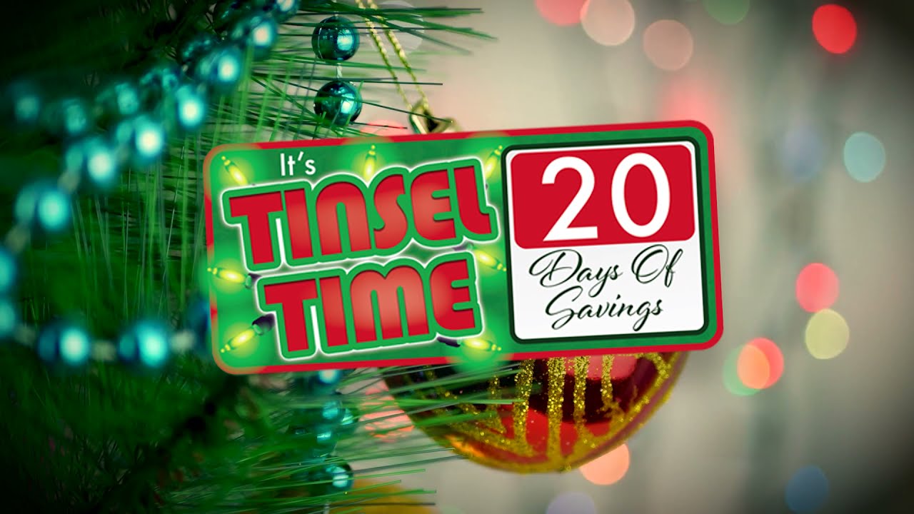 It's Tinsel Time Cyber Sale 2021 is LIVE! - YouTube