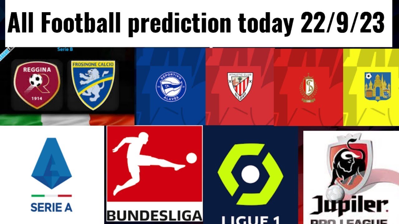 Football prediction today 22/9/23 all Game - YouTube