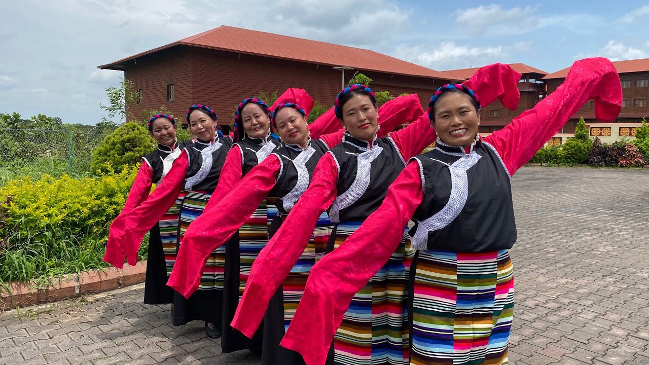 Bashey ༼འབའ་གཞས་༽ #tibetan #gorshey #mundgod7town - YouTube