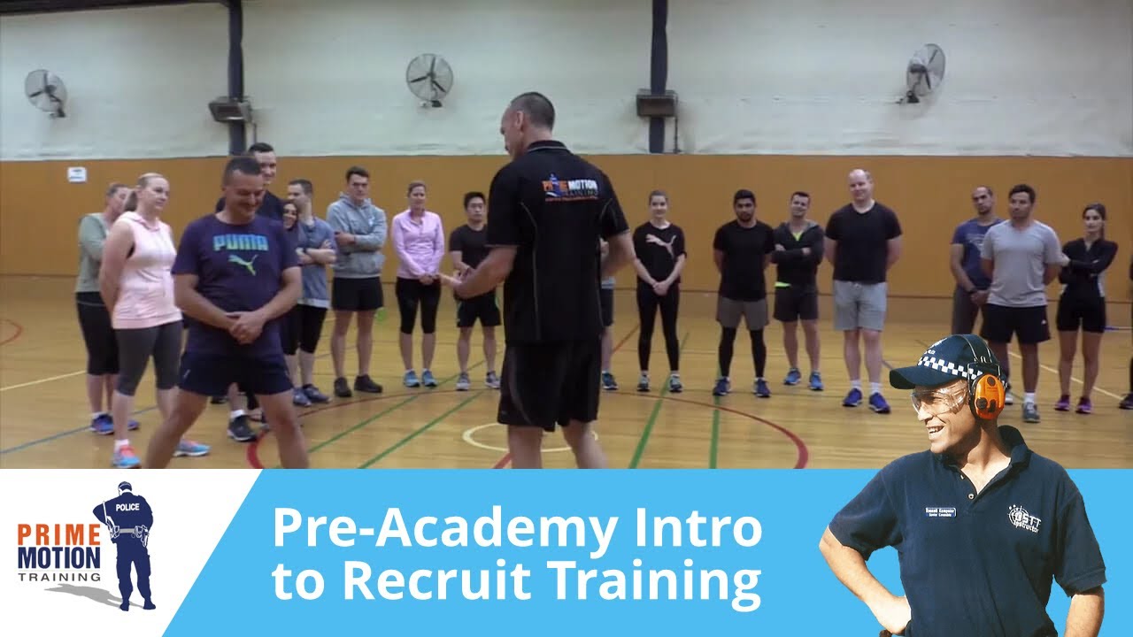 Victoria Police Pre Academy Recruit Training Session - YouTube