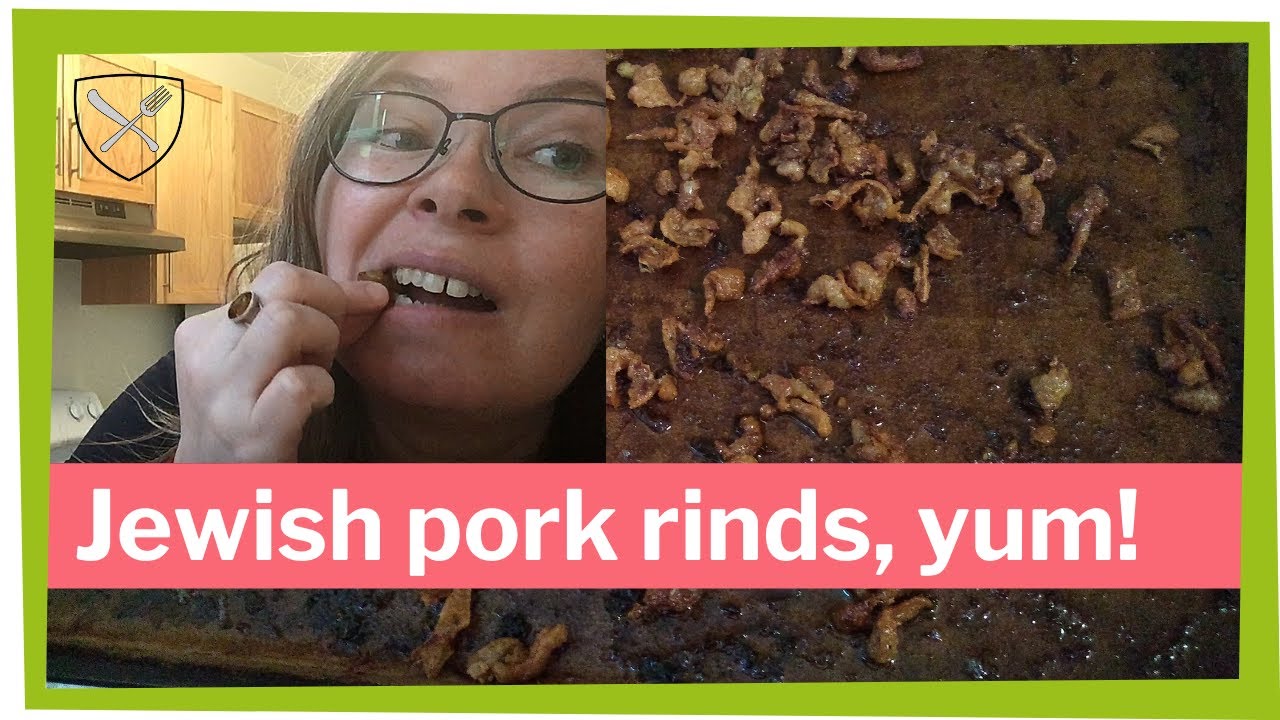 Jewish Pork Rinds/Gribenes: How to Make Them in the Oven! - YouTube